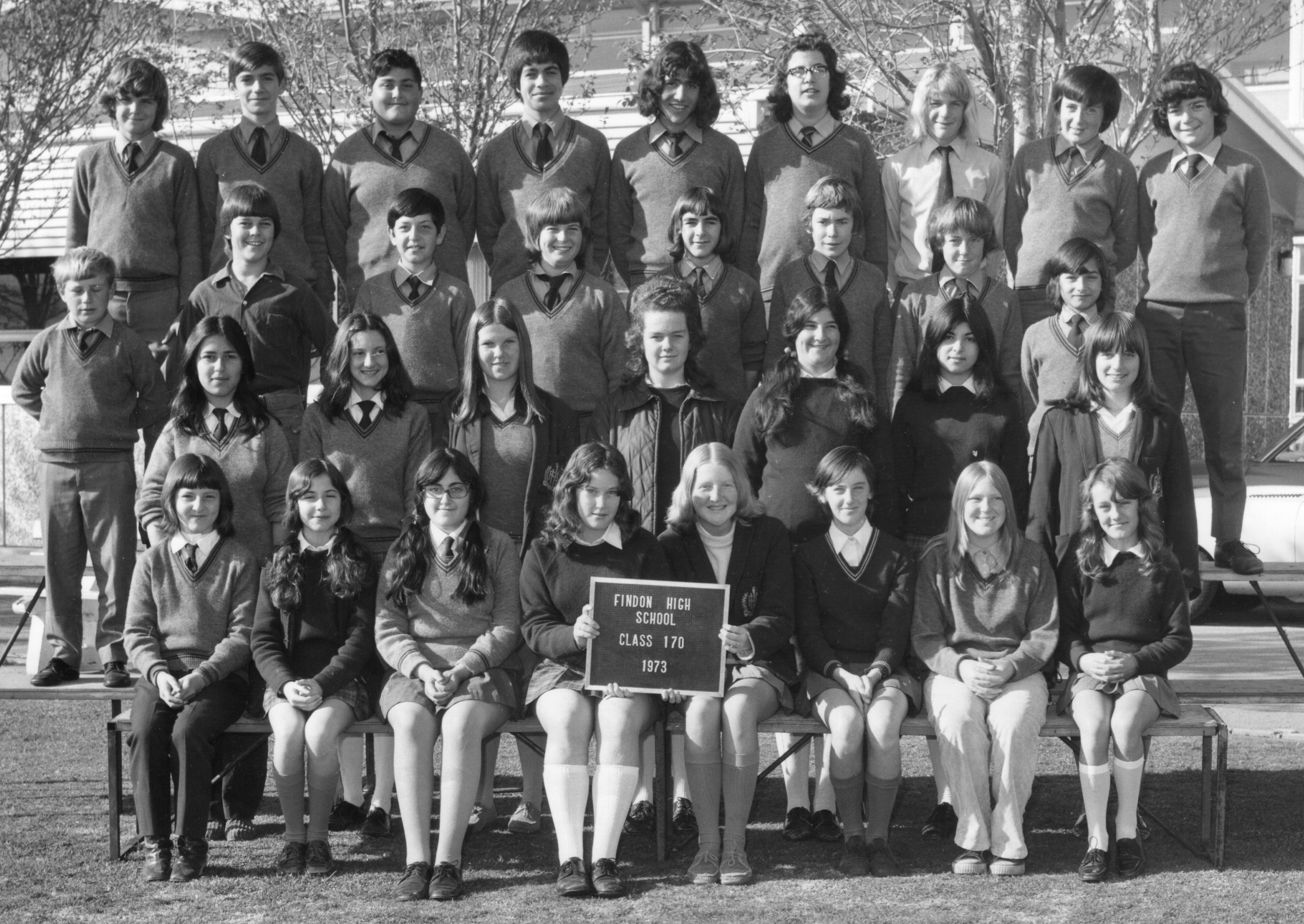 1973 First Year Students Findon High School
